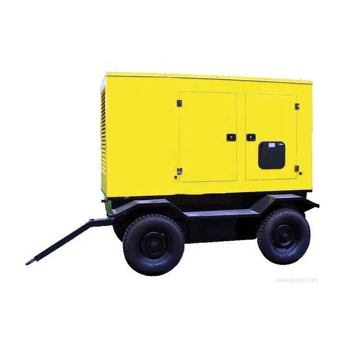 Commercial Mobile Diesel Generator 1500rpm 63KVA 50KW For Hotel / Supermarket