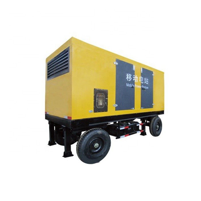 Stromversorgungseinheits-dreiphasiggenerator Wechselstroms mobiler, stille laufende Dieselgeneratoren 250KW 313KVA