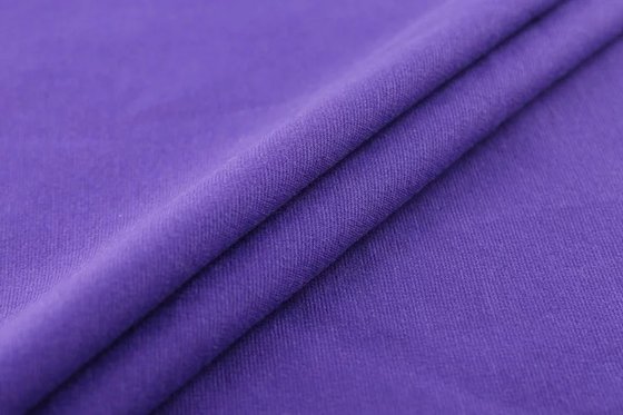 Elastic 100 Polyester Knitted Fabric , Athletic Wear Fabric Smooth Surface