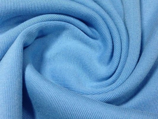 190 Gsm Cotton Single Jersey ISO9001 Certification Bright Color Dress Comfortably