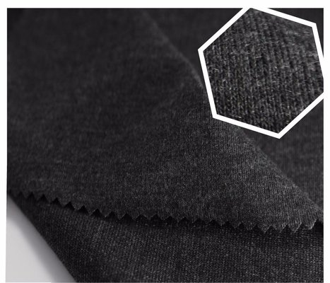 Double Face Ponti De Roma Fabric Customized Color OEM Service Yarn Dyed Fabric