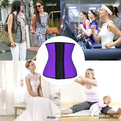 Firm Abs Womens Waist Cincher Breathable Oem Service Slim - Fitting Heavy Fabric