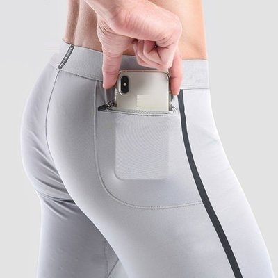 Nylon Spandex Tight Fit Workout Yoga Pants Anti - Pilling With High Rise Leggings