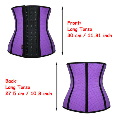 Neoprene Latex Waist Trainer Corset For Weight Loss Cincher XS Five Colors