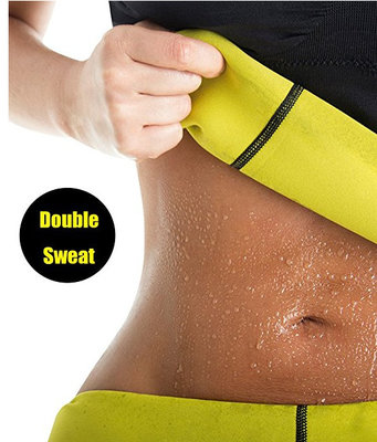 Hand Wash Sweat Slimming Vest , Body Shaper Waist Trainer Light Weight Comfortable