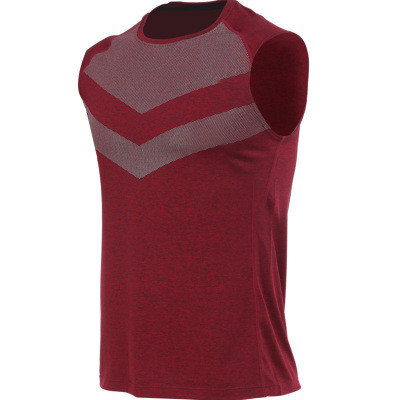 Sleeveless Polyester Fabric Dry Fit Mens Sports Top Running Shirt Gym Tank Tops