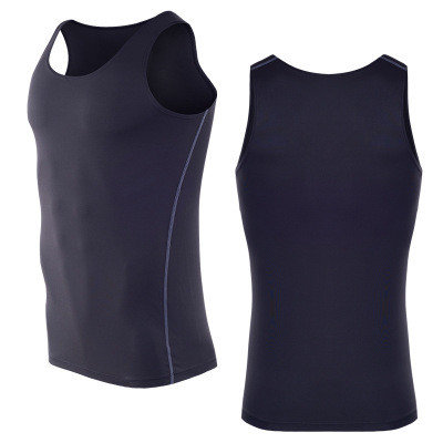 Fitness Sleeveless Mens Sports Top Muscle Shirts Running Vest Mens Quick Dry Body Building