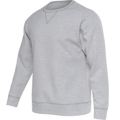 Crew Neck Long Sleeve Sweatshirt , Mens Sports Pullovers Oversized Breathable Blank Cotton