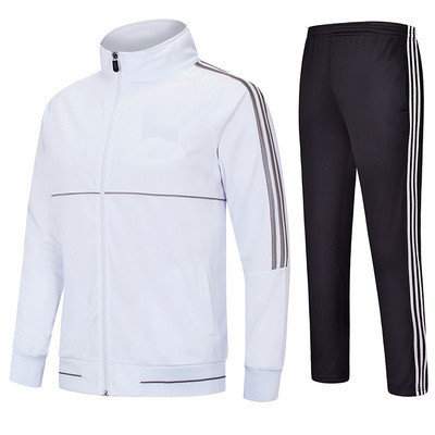 Polyester Mens Jogging Suits , Track Suits For Men Exercise Less Pressure