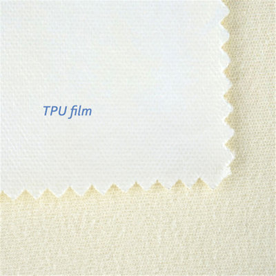 Fireproof Cotton Jersey Fabric Water Resistant With 0.02mm TPU Membrane