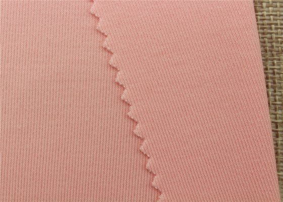 95 Organic Cotton Spandex Jersey Fabric Soft Feel Customized Color / Stock