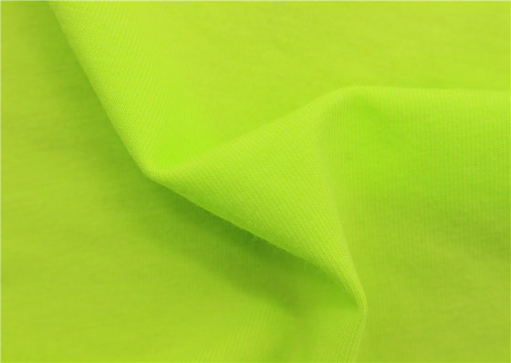Good Dyeability Cotton Spandex Jersey Fabric Bonded Fleece For Sports Wear