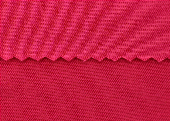 Rayon Cotton Polyester Blend Fabric , Jersey Knit Fabric 110 - 260 Gsm Comfortable