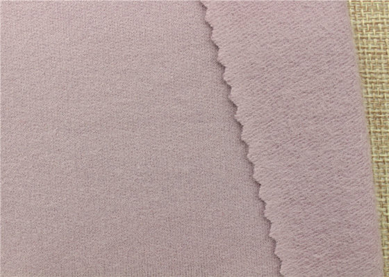 Laminated Jersey Blend Fabric Thick Poly Blend Knitted Keep Warm Waterproof