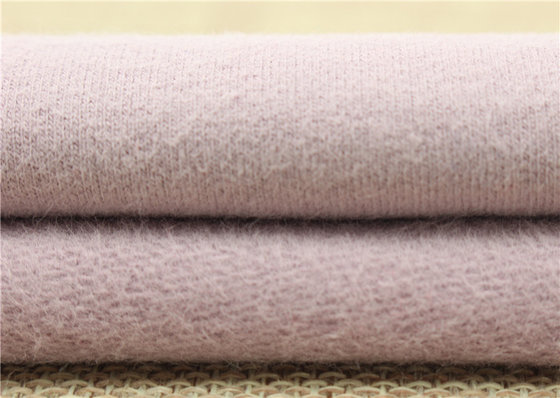 Laminated Jersey Blend Fabric Thick Poly Blend Knitted Keep Warm Waterproof