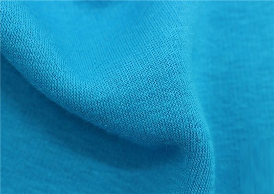 Soft Velvet Knit Fabric Fabric Plush Fleece One Side Flexibility For Sport Wear