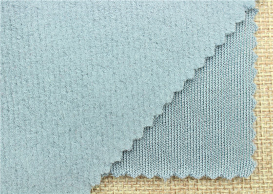 Brushed Printed Velboa Fur Fabric , Velvet Velour Fabric 200 - 300 Gsm