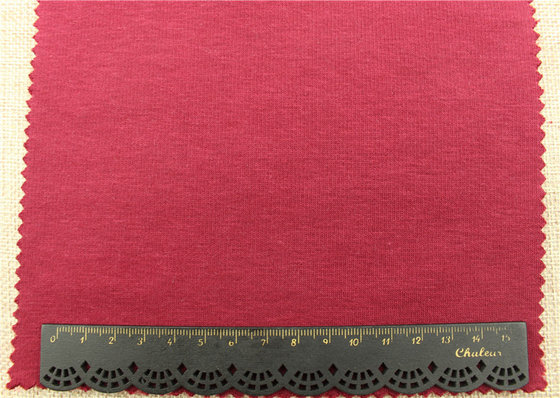 Warp Knitting Velvet Fabric , Tricot Knit Fabric Shrink Resistant With Polyester Spandex
