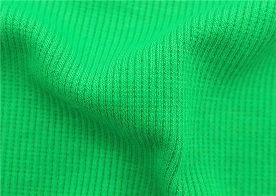 Rayon Spandex Plain Dyed Fabric , Viscose Knit Fabric Good Stretch Customized Pattern