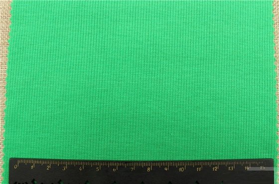 Rayon Spandex Plain Dyed Fabric , Viscose Knit Fabric Good Stretch Customized Pattern