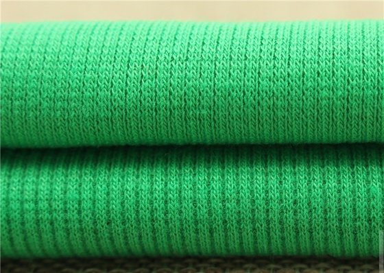 Rayon Spandex Plain Dyed Fabric , Viscose Knit Fabric Good Stretch Customized Pattern