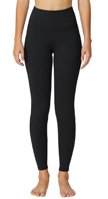 Stretchy Fabric Running Yoga Pants , Womens Sports Leggings Hidden Pocket