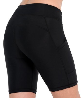 Tight Athletic Workout Shorts , Womens Compression Leggings High Rise