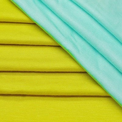 Smooth Organic Bamboo Fabric Plain Dyed Pattern Anti Bacterial High Air Permeability