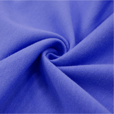 Chemical Free Bamboo Cotton Fabric , Jersey Knit Fabric 300 TC Plain Sateen