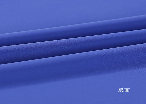 97 % R 3 % SP Polyester Spandex Fabric , Jacquard Knit Fabric 185 GSM Plain Dyed