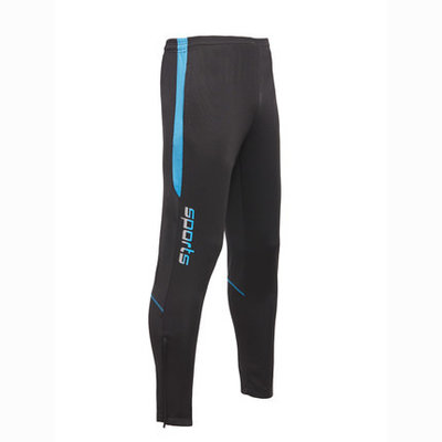 Tight Mens Running Leggings , High Waist Training Leggings 88 % Polyester 12 % Spandex