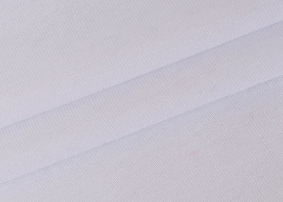 Single Cotton Spandex Jersey Fabric Combed Plain Dyed Knitted For Soft Child Clothes