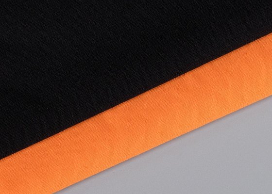 Soft Polar Solid Fleece Fabric Dry Easily High Air Permeability For Sport Wear
