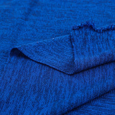 Plain Dye Knitted Modal Clothing Fabric Various Color Customized Yarn Count