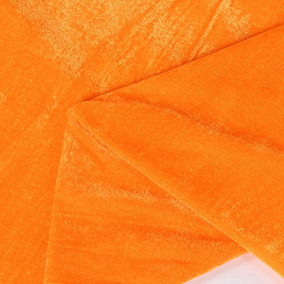 Super Soft Velour Knit Fabric Warp Knitted Strong Durable Eco - Friendly