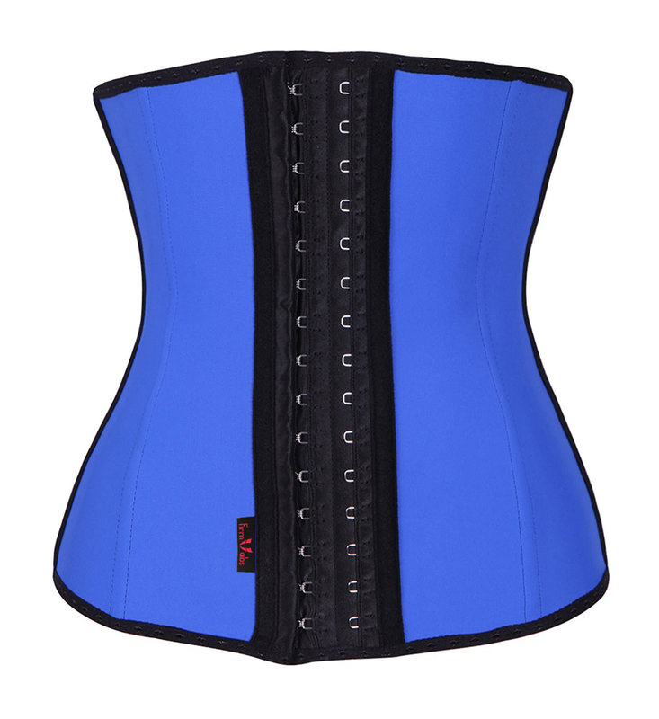 Underbust Latex Hourglass Body Shaper Sport Girdle Hook And Eye Closure For Women