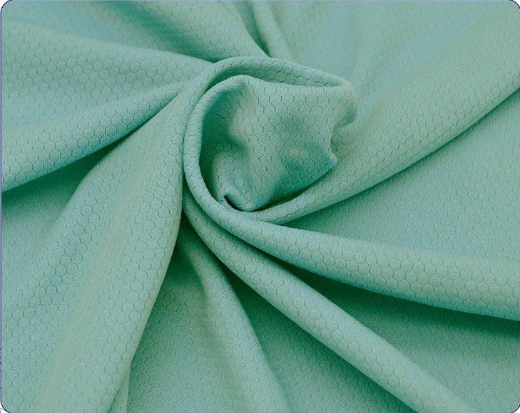 Quick Dry Polyester Sports Fabric Yarn Dyed Cool Max Water - Resistant