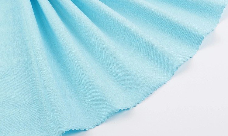 Soft Cotton Jersey Fabric Wicking Knitted Customized Color For Sweater Shirt