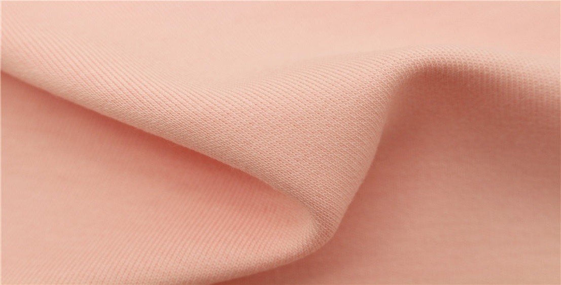 95 Organic Cotton Spandex Jersey Fabric Soft Feel Customized Color / Stock
