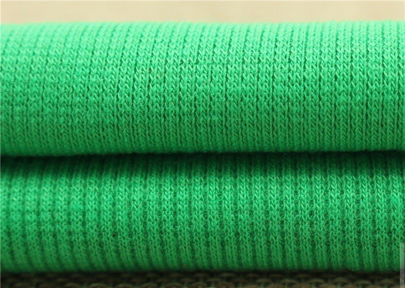 Rayon Spandex Plain Dyed Fabric , Viscose Knit Fabric Good Stretch Customized Pattern