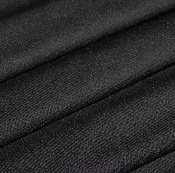100D Polyester Ponte De Roma Knit Fabric Yarn Dyed Strong Hydroscopic