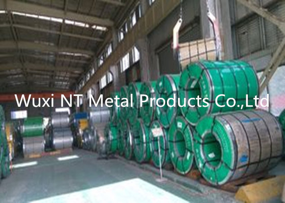 NO.4 Mirror PVC ASTM A240 AISI 420 HR 430 Stainless Steel Coil / Steel Strip Roll