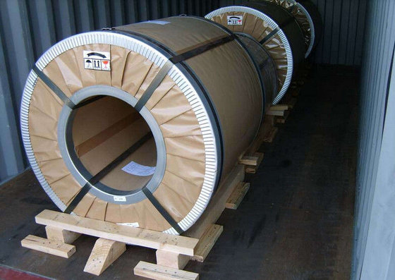 Custom JIS EN DIN BS GB 201 Brushed Stainless Steel Strip , 0.08mm - 3.0mm Thickness