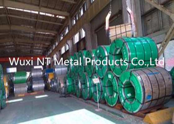 1% Nickel Grade 201 Stainless Steel Coils Cold Rolled 1219mm Width With 2B Finish