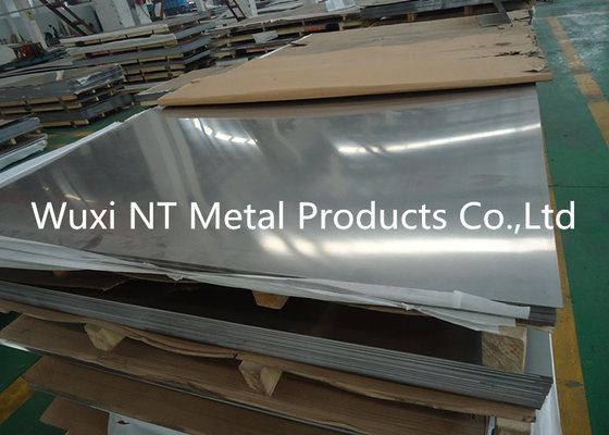 Flat LISCO 201 Cold Rolled Thin Stainless Steel Sheet 2B , NO.4 , 8k Finished