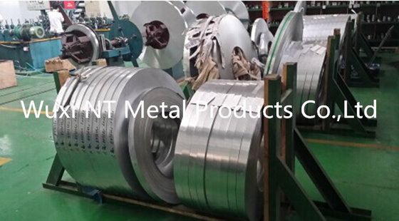 Erosion Resistant 201 Stainless Steel Strips for Machinery , Round Edge SS Coils