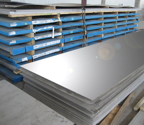 No 1 Finish Stainless Steel Metal Plate , 0.3mm Stainless Steel Sheet