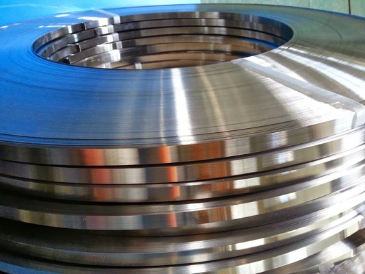 Polished Stainless Steel Coil 201 Stainless Steel Strap Round Edge ISO Certificate
