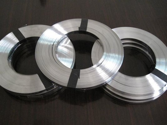 Polished Stainless Steel Coil 201 Stainless Steel Strap Round Edge ISO Certificate