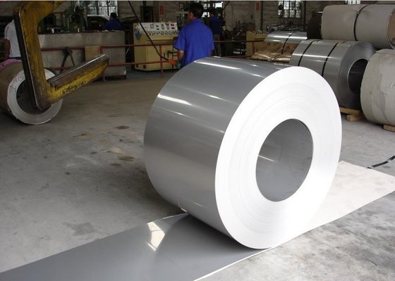 316L 316Ti 201 202 420J2 304 Stainless Steel Coils With 2B / Bright Surface Finish